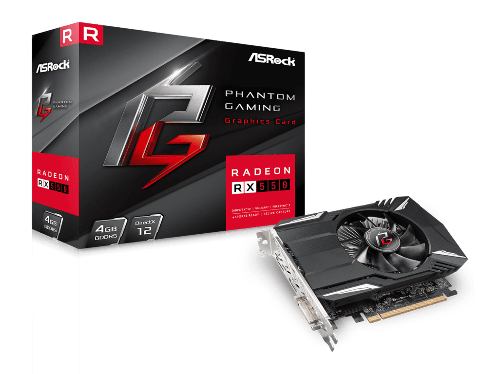 ASRock Phantom Gaming Radeon RX550 2GB, grafička kartica