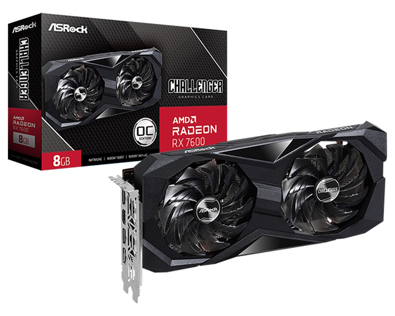 AsRock AMD Radeon RX 7600 8GB grafička karta