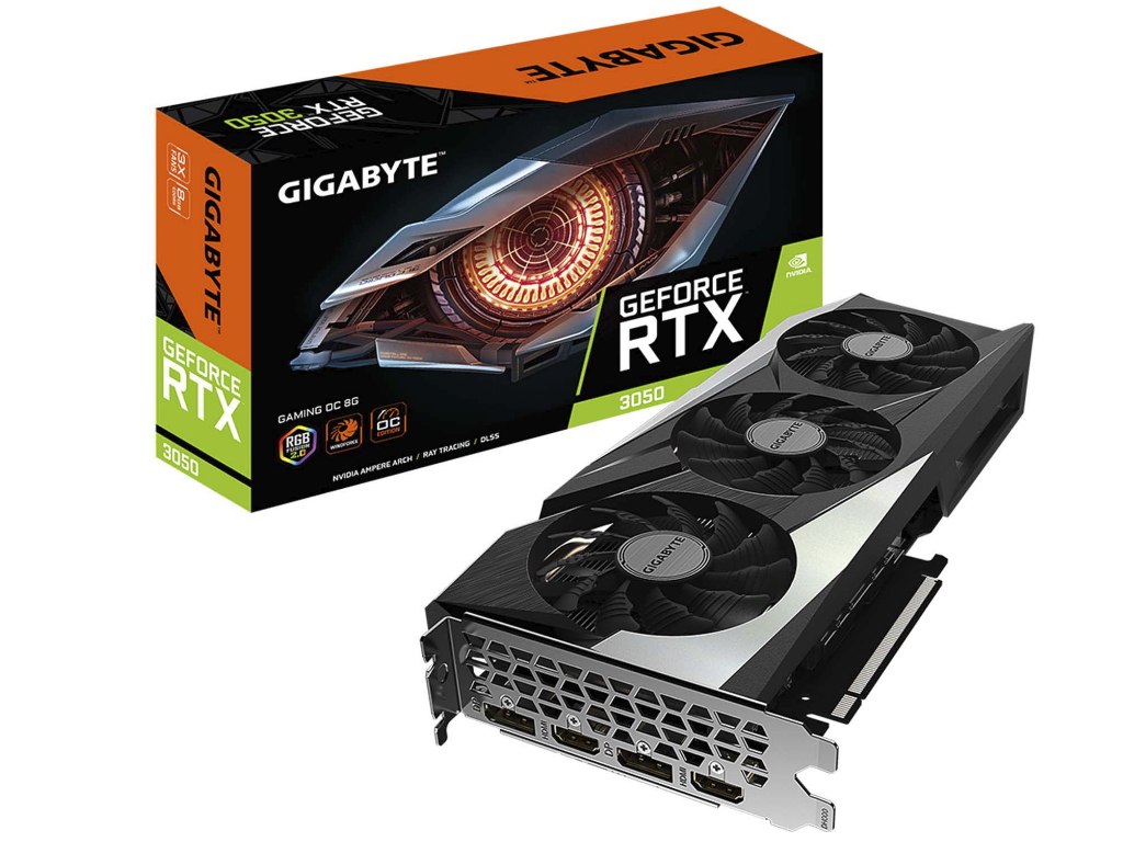 GIGABYTE nVidia GeForce RTX 3050 GAMING 8GB, grafička kartica