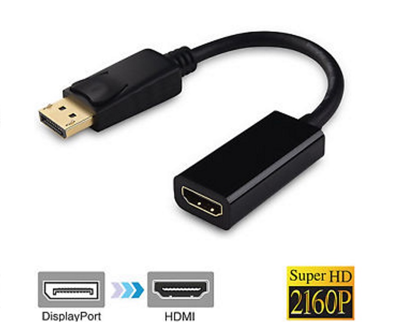 Adapter-konvertor Display Port na HDMI 4 K