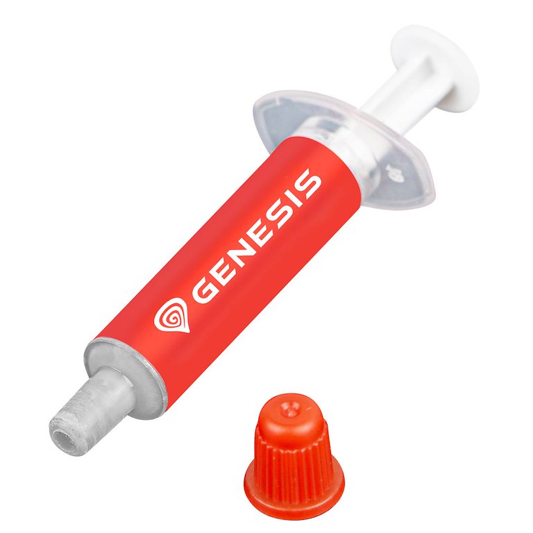 GENESIS SILICON 851, Thermal Grease, 0.5g capacity, Thermal conductivity 13.4 W/mK, Working Temperature -30°C to +250°C, Grey