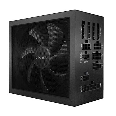 DARK POWER 13 850W, 80 PLUS Titanium efficiency (up to 95.4%), ATX 3.0 PSU with full support for PCIe 5.0 GPUs and GPUs with 6+2 pin connector, Overclocking key switches between four 12V rails and...