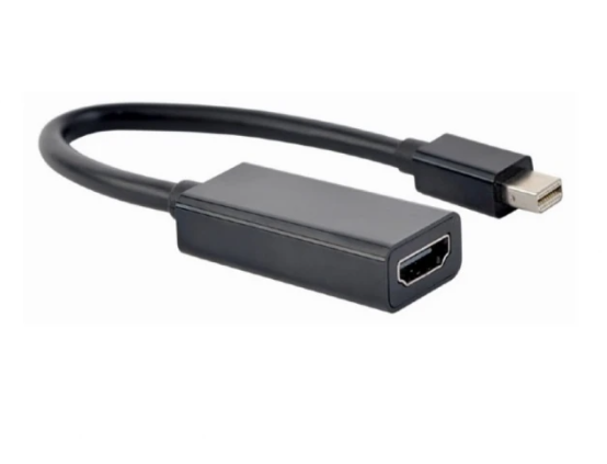 Gembird VIDEO Adapter 4K DisplayPort (mini) to HDMI, M/F, DP 1.2, Cable, Black