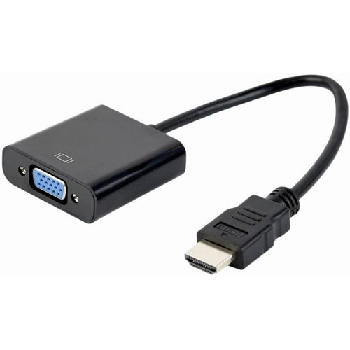 Gembird VIDEO Adapter HDMI to VGA HD15, M/F, Black