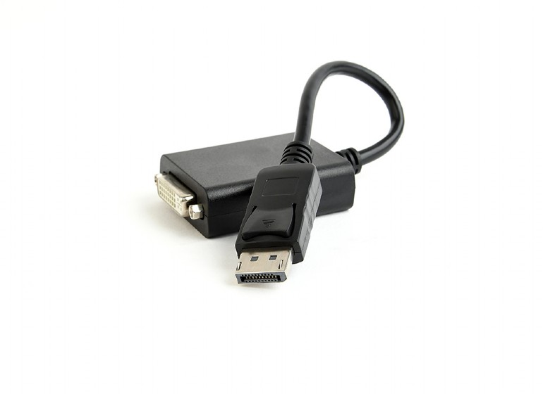 Gembird DisplayPort v.1.2 to Dual-Link DVI adapter cable, black