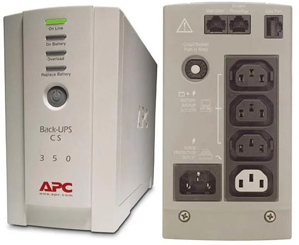 APC Back-UPS 500VA, Standby, Tower, 500VA/300W