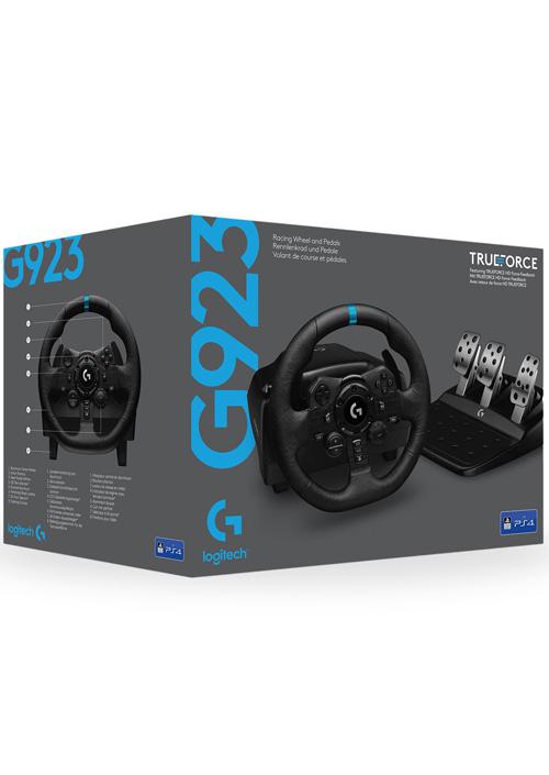 Logitech G923 Racing Wheel and Pedals PC/PS4