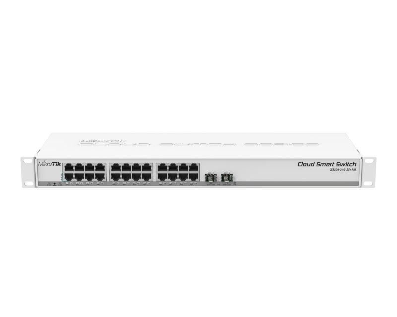 Mikrotik (CSS326-24G-2S+RM) SwOS upravljivi switch