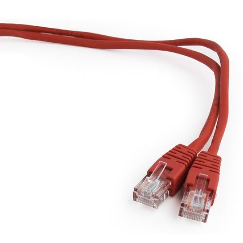 Gembird Patch Cable, U/UTP Cat.5e, Red, 2m