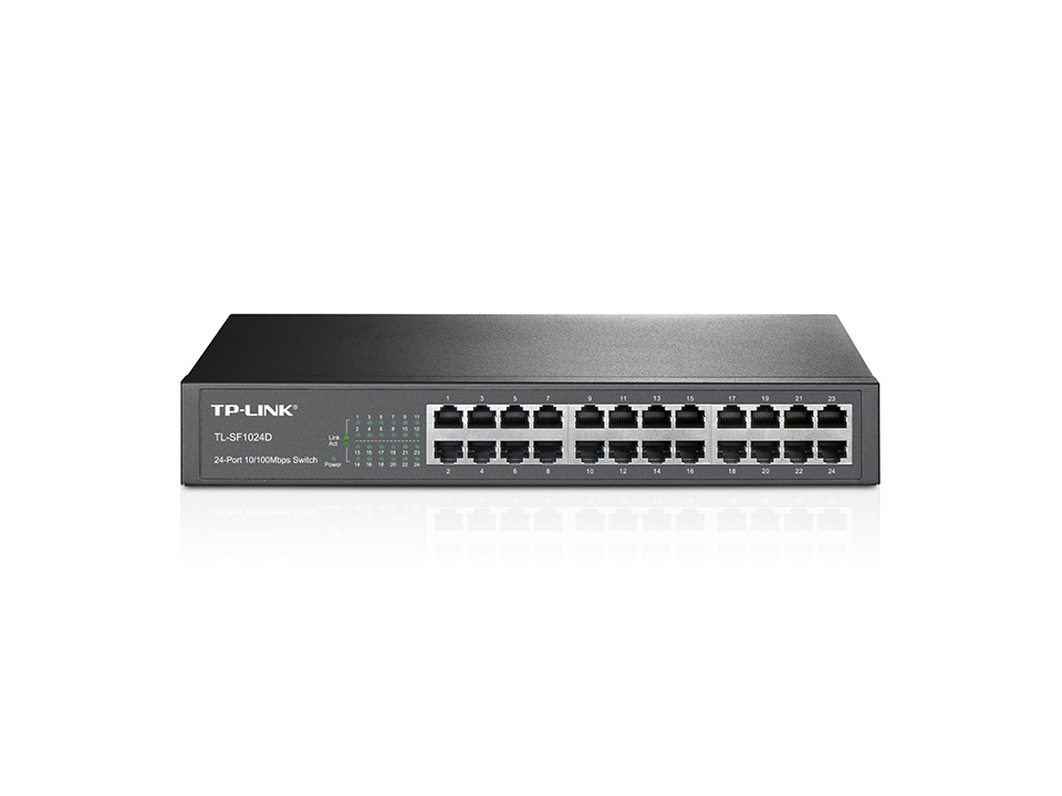 TP-Link Switch TP-LINK TL-SF1024D 24x RJ45/10/100Mbps/Rackmount metalno kuciste