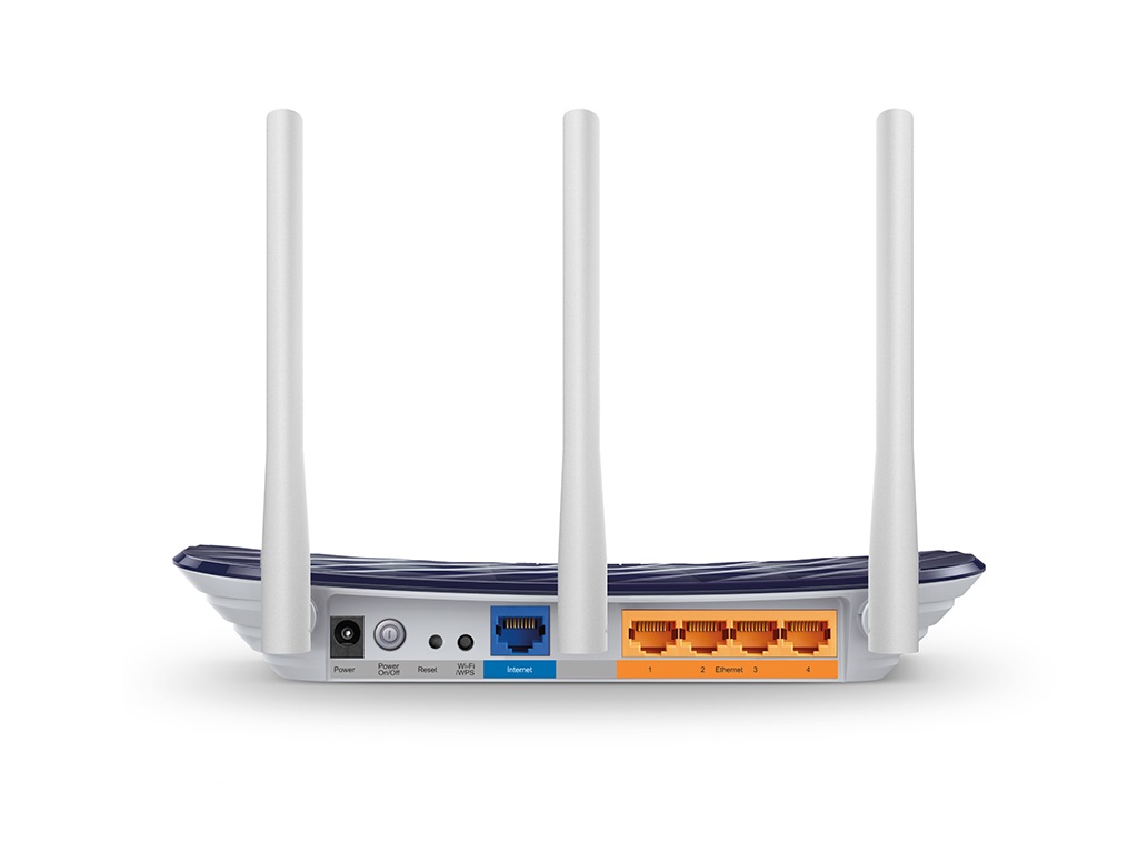 TP-Link Bežični ruter TP-LINK ARCHER C20 Wi-Fi/AC750/433Mbps/300Mbps/1xWAN 4xLAN/3 antene