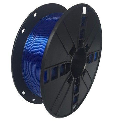 Gembird PETG Filament za 3D printer 1.75mm, kotur 1KG Plava