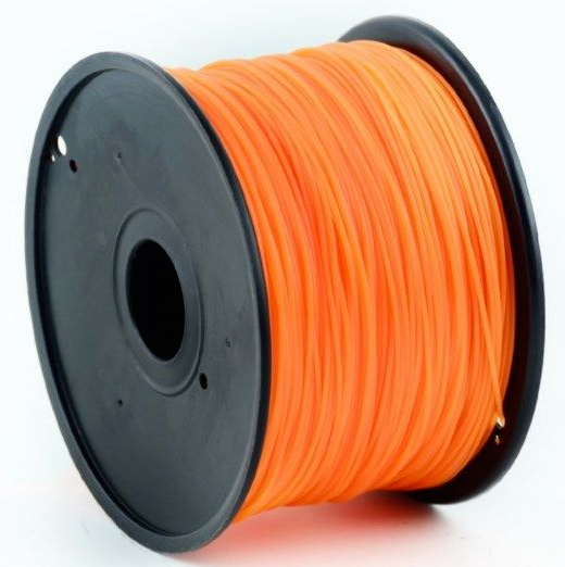 Gembird PLA Filament za 3D printer 1,75mm kotur 1KG Narandzasta