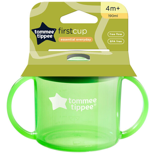 Tommee Tippee šolja Basic 190ml, 4M Zelena