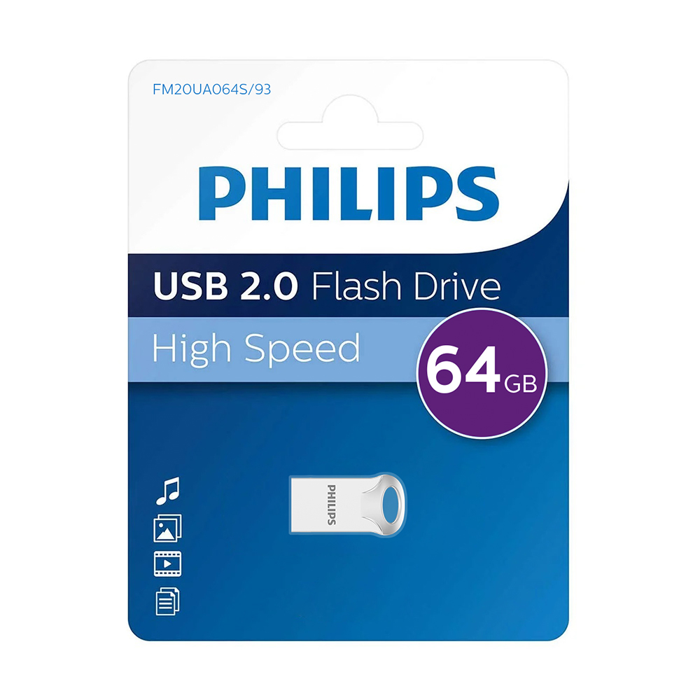 USB flash memorija Philips 2.0 64GB single port (FLP FM20UA064S/93) (MS)