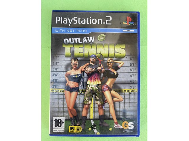 Outlaw Tennis - PS2 igrica-2 primerak