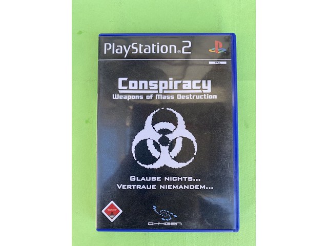 Conspiracy Weapons Of Mass Destruction - PS2 igrica