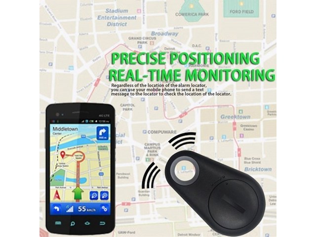 GPS Bluetooth 4.0 Lokator tragac protiv gubitka stvari