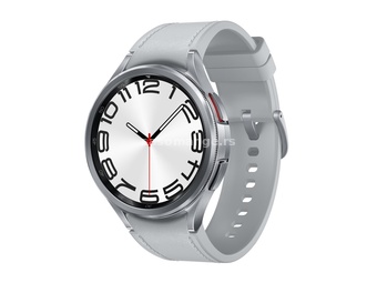 SAMSUNG Watch6 Classic 47mm BT SILVER (čelik/eko-koža) SM-R960-NZS