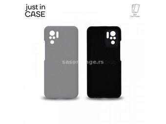 JUST IN CASE 2u1 Extra case MIX PLUS paket CRNI za Redmi Note 10s