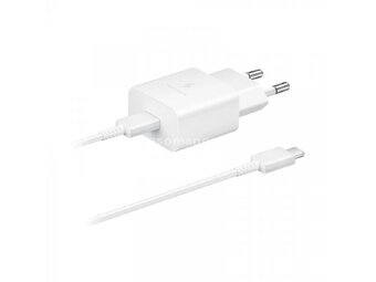 SAMSUNG Kućni punjač, USB-C 15W + TipC kabl, beli EP-T1510-XWE