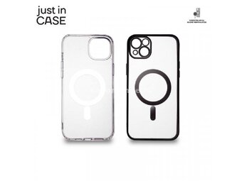 JUST IN CASE 2u1 Extra case MAG MIX paket CRNI za iPhone 14 Plus