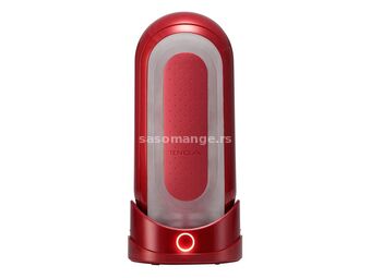 Masturbator TENGA Flip 0 (Zero) Red Warmer Package