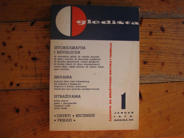 GLEDIŠTA 1/1972