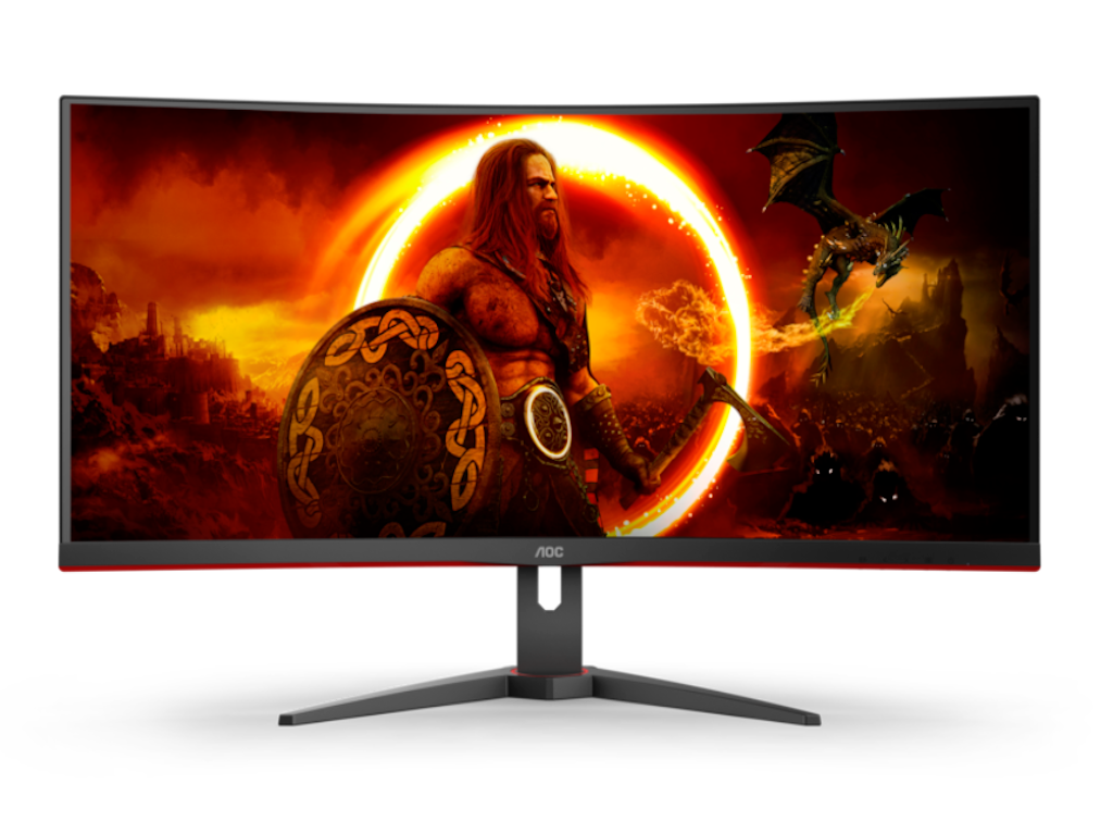 AOC Monitor 34", CU34G2XE/BK