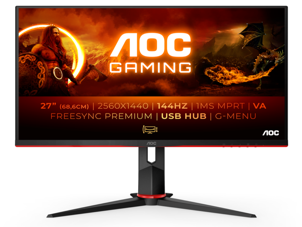 AOC Monitor 27", Q27G2U/BK