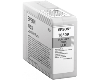 Epson T8509 UltraChrome HD Light Black 80ml Cartridge, C13T850900