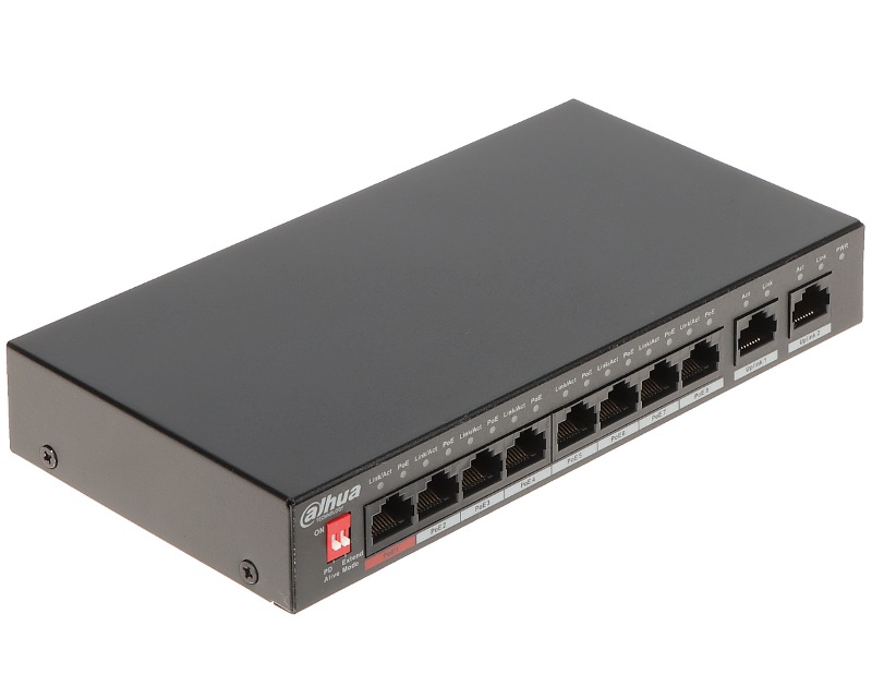 Dahua PFS3010-8ET-96-V2 8port Fast Ethernet PoE switch