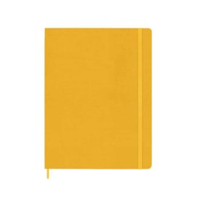 Moleskine - Notebook, XL, rulled, hard, orange