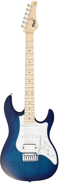 FGN Fujigen EOS2-ASH-M See-Thru Blue Burst električna gitara