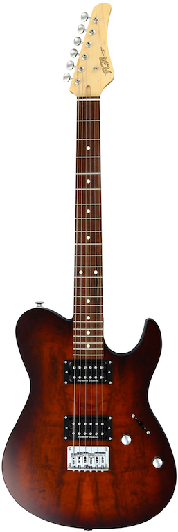 FGN Fujigen JIL2EW2R Koa Natural Burst električna gitara