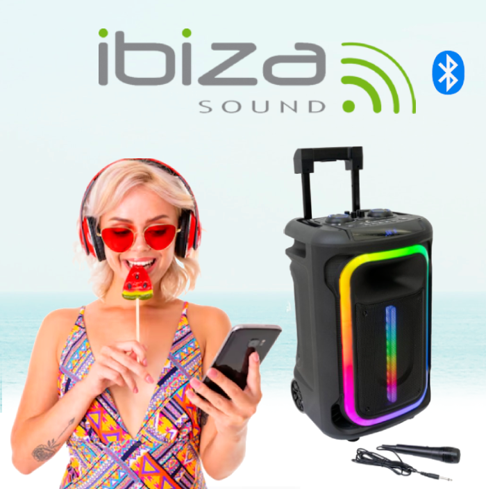 Ibiza Sound MOBILE800 bluetooth aktivna zvučna kutija (Komad) Bestseler