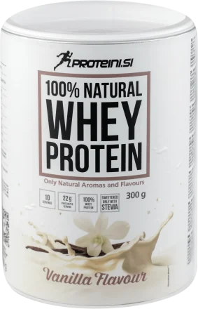 proteini.si
100% NATURAL WHEY PROTEIN - Vanila, 300 g
Dodatak ishrani