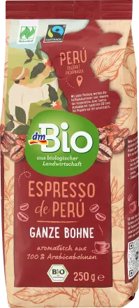 dmBio
Espresso kafa iz Perua, 250 g