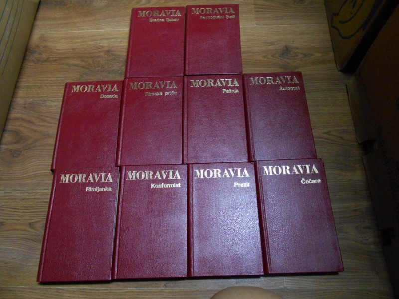 Alberto Moravia - Komplet od 10 knjiga