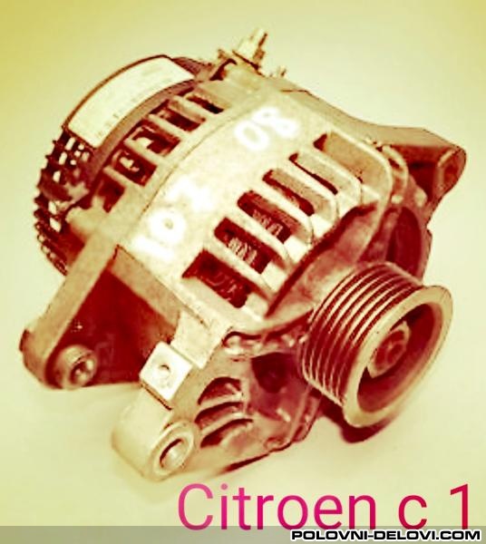 Citroen C1 Alternator Elektrika I Paljenje