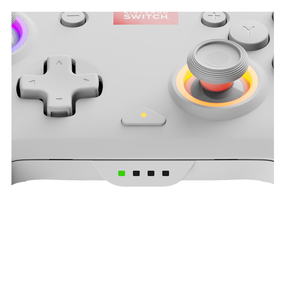 Nintendo Switch Afterglow Wave Wireless Controller White