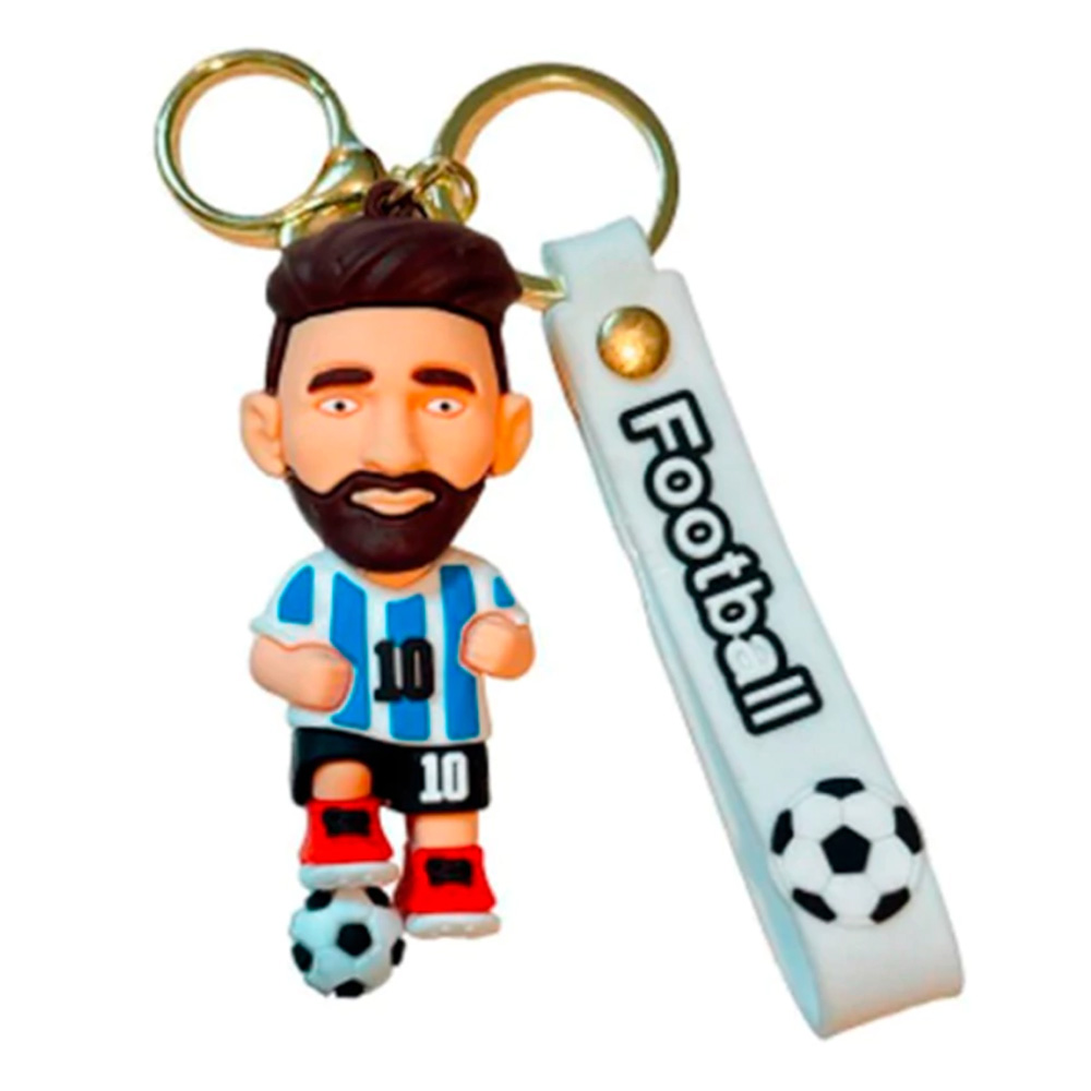 Footbal - Leo Messi Argentina Keychain V4