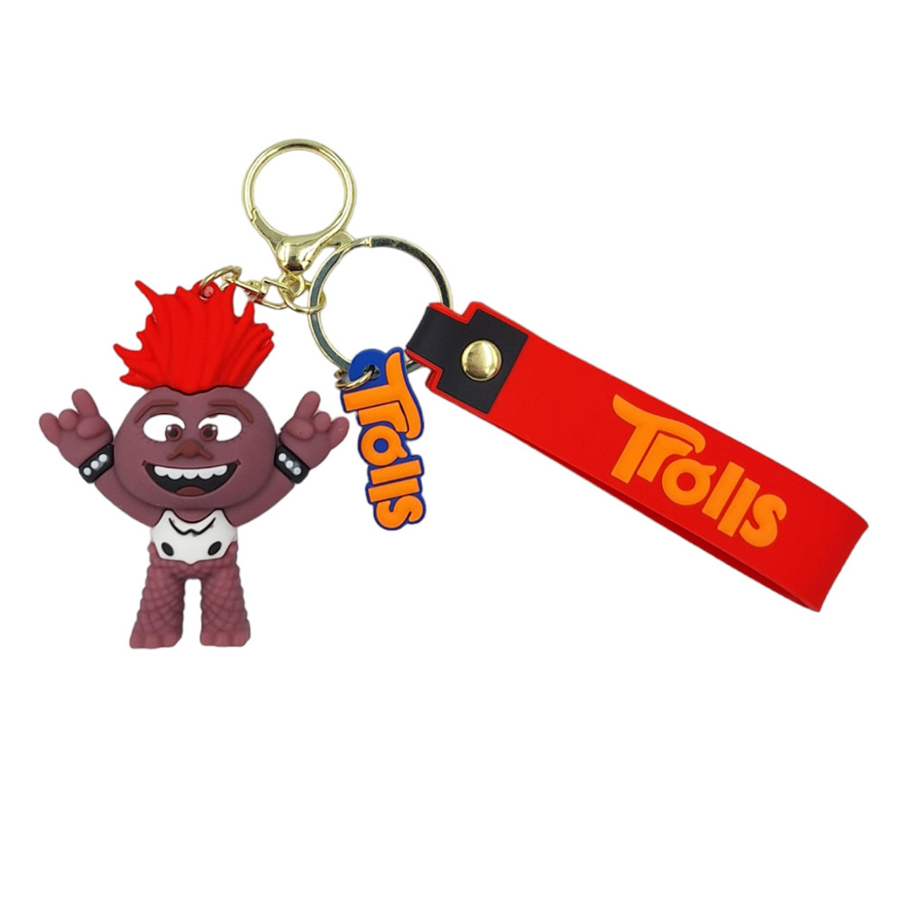 Trolls - Queen Barb (Red) Keychain