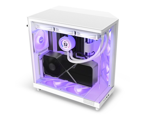 NZXT H6 FLOW RGB KUĆIŠTE BELO (CC-H61FW-R1)