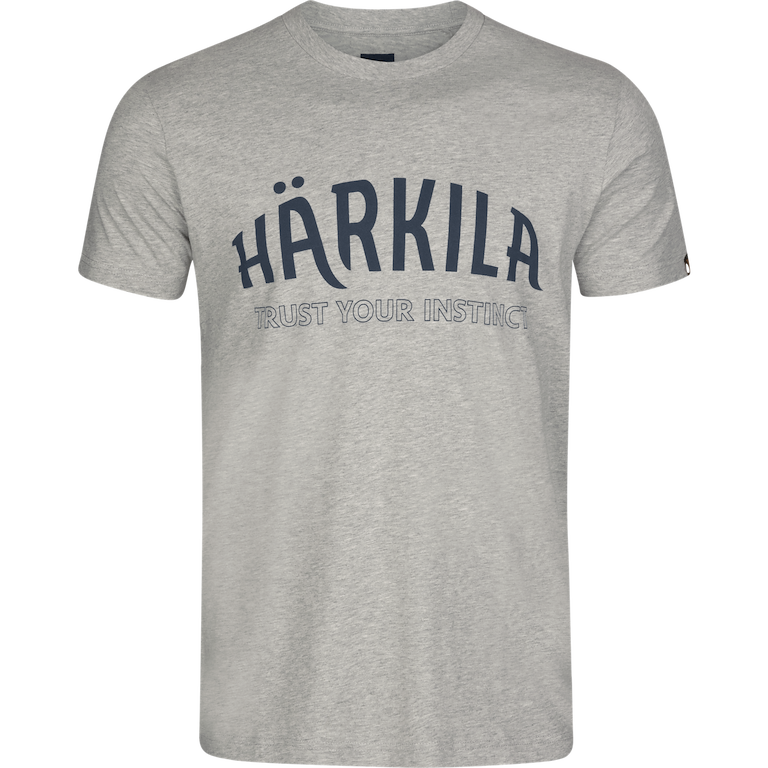 Harkila majca modi melange S/S Light grey vel. L