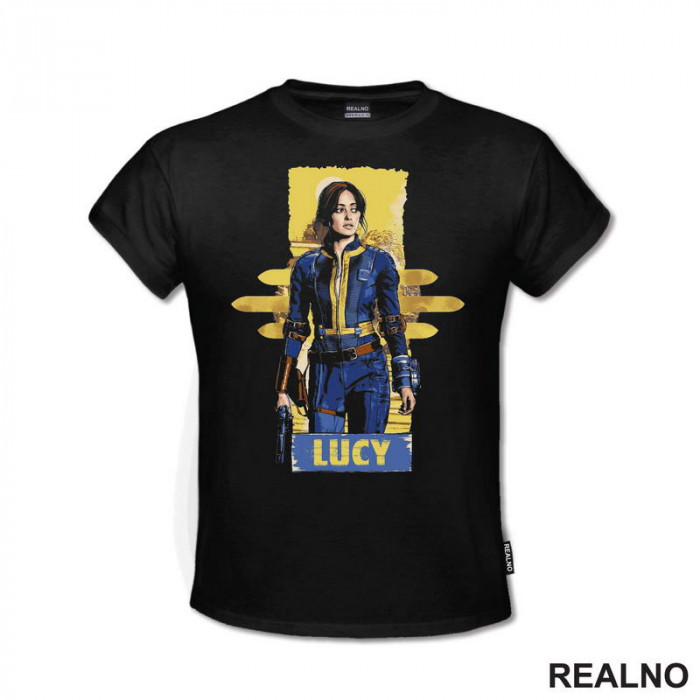 LUCY - YELLOW - FALLOUT - GAMES - SERIJA - MAJICA