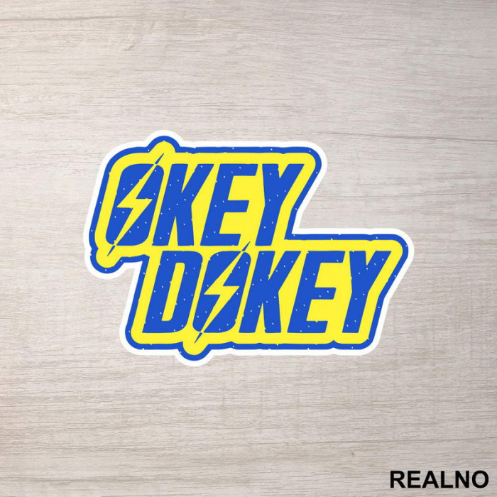 OKEY - DOKEY - FALLOUT - GAMES - SERIJA - NALEPNICA