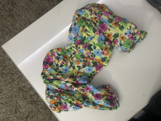 Stradivarius korset floral print