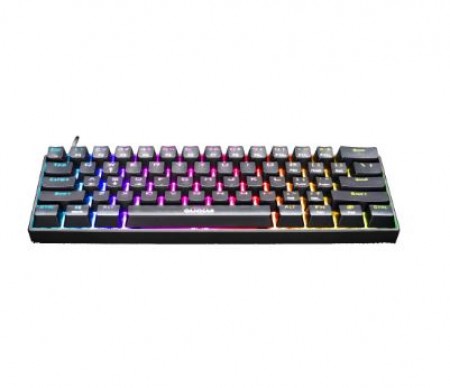 GAMDIAS Hermes E3 RGB mehanička crna,brown switch