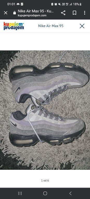 Air max 95 broj 40 original 100% cena 55e stanje prikazano na slikama